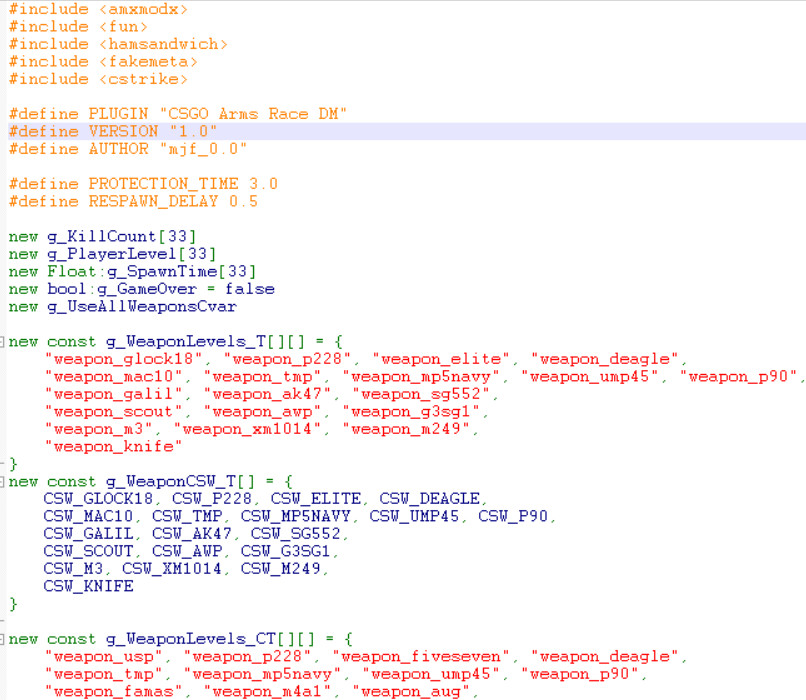 [WIP] CSGO Arms Race Gamemode Work In Progress for Counter-Strike 1.6 ...