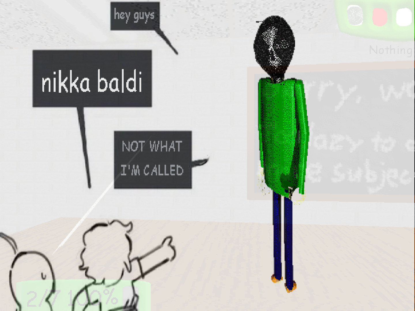 RALD_0S (Parody of BALD_OS) WIP Work In Progress for Baldi's Basics ...