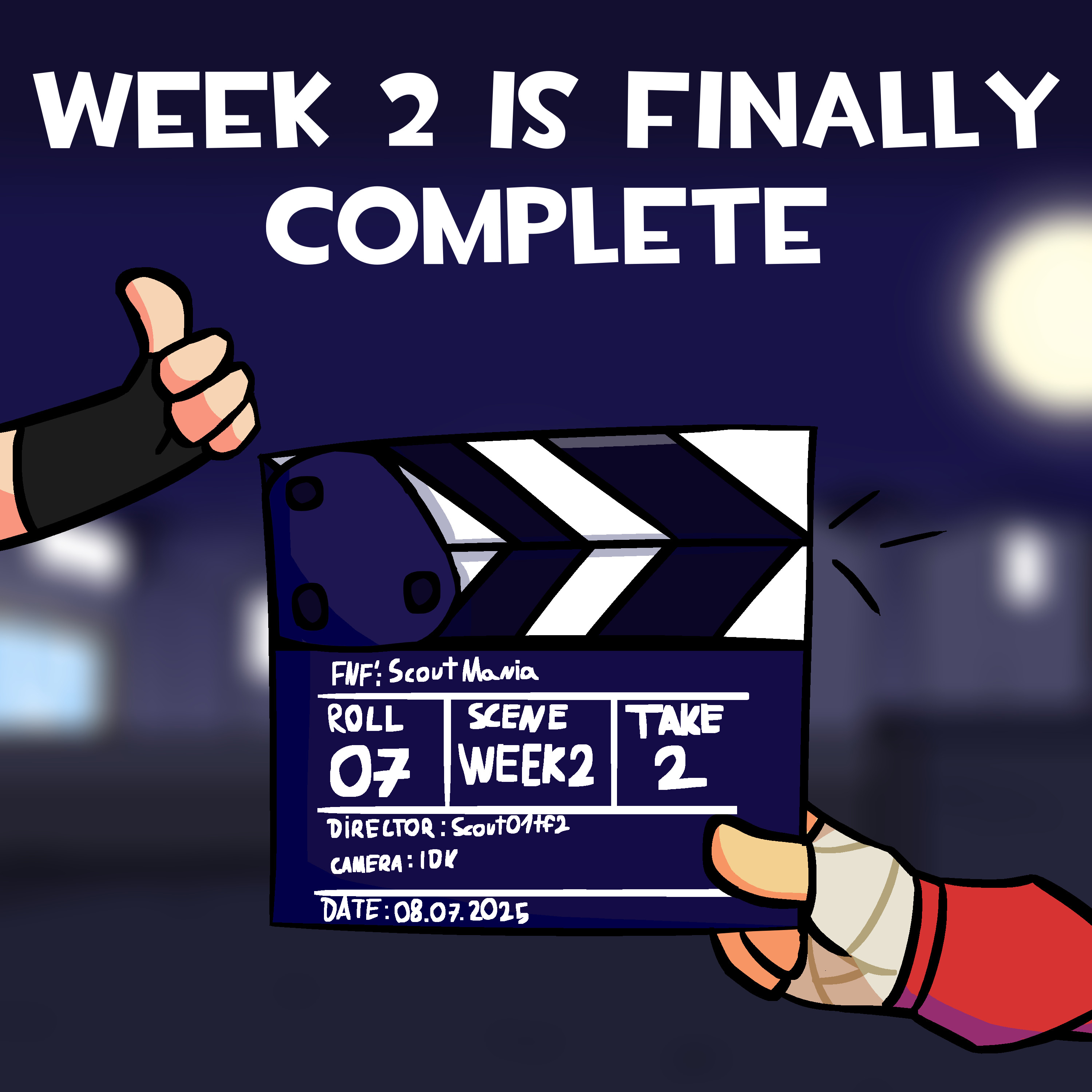 Friday Night Funkin': Scout Mania Act 2 Work In Progress for Friday ...