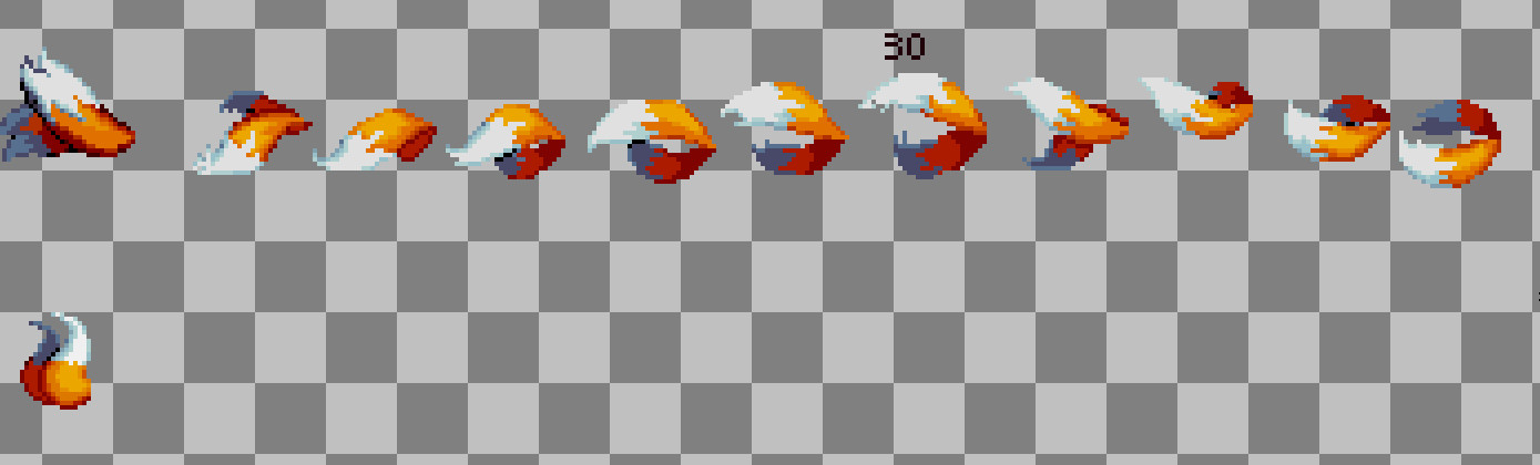 Modern Tails Work In Progress for Sonic Mania | SM Works In Progress