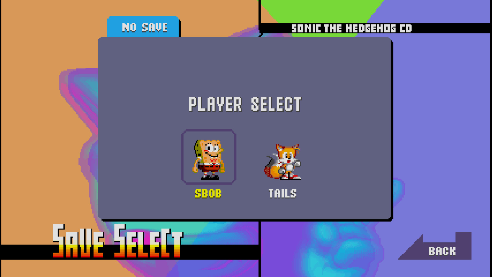 Spongebob In SCDME Work In Progress for Sonic CD (2011) | SCD Works In ...