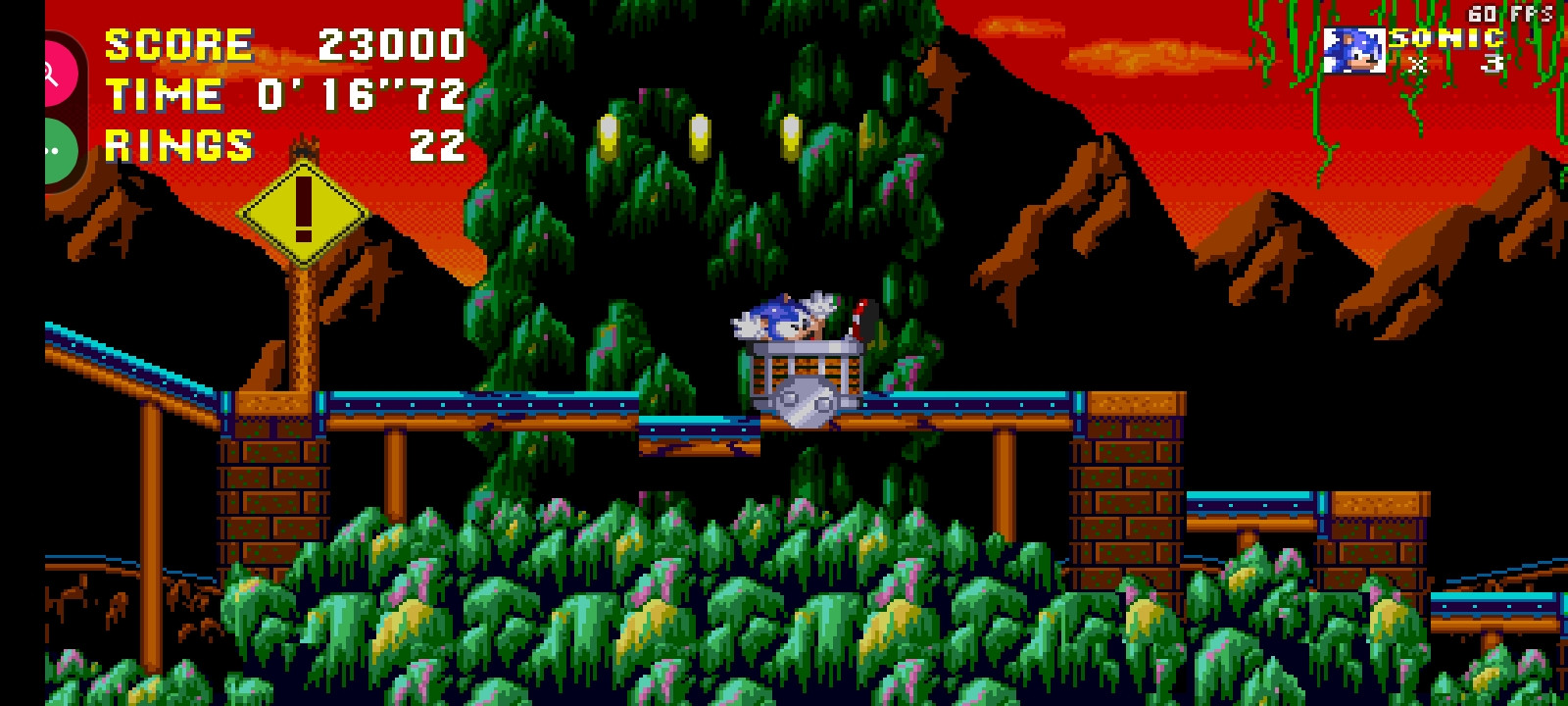 Mystic Cave Zone Remake (W.I.P) Work In Progress for Sonic 3 A.I.R ...