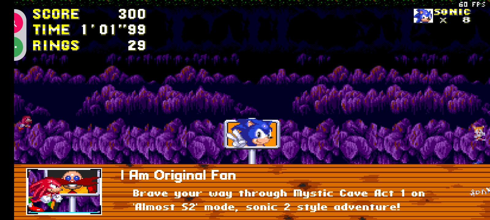 Mystic Cave Zone Remake (W.I.P) Work In Progress for Sonic 3 A.I.R ...