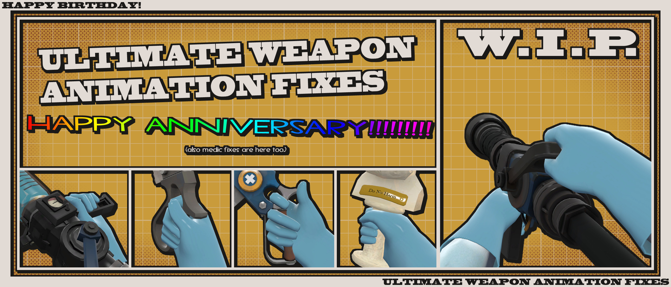 (W.I.P.) Ultimate Weapon Animation Fixes Work In Progress for Team ...