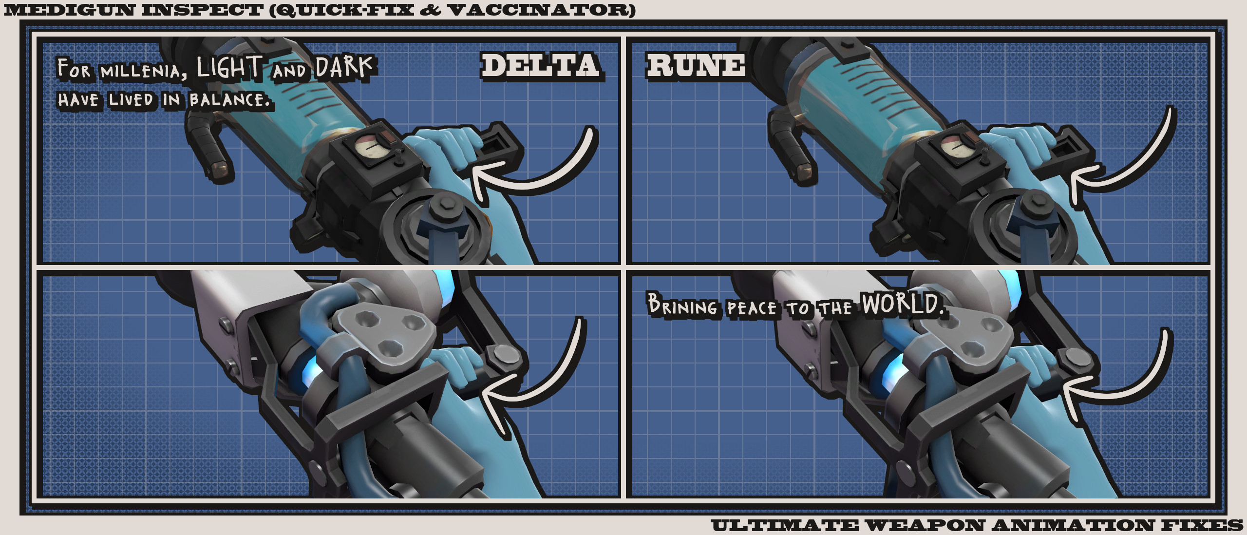 (W.I.P.) Ultimate Weapon Animation Fixes Work In Progress for Team ...