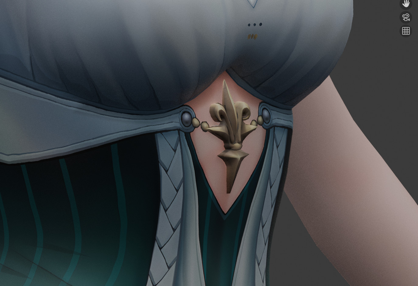 Ciaccona model upgrade + 4K textures Work In Progress for Wuthering Waves | WuWa Works In Progress