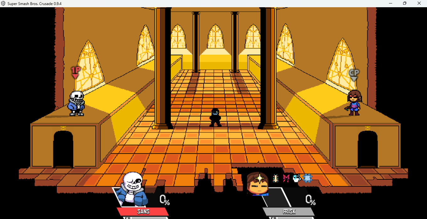 Working On A Sans Mod Work In Progress for Super Smash Bros. Crusade ...