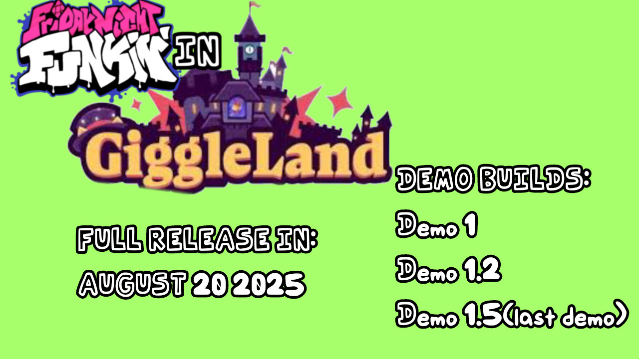 Vs GiggleLand Work In Progress for Friday Night Funkin' | FNF Works In ...