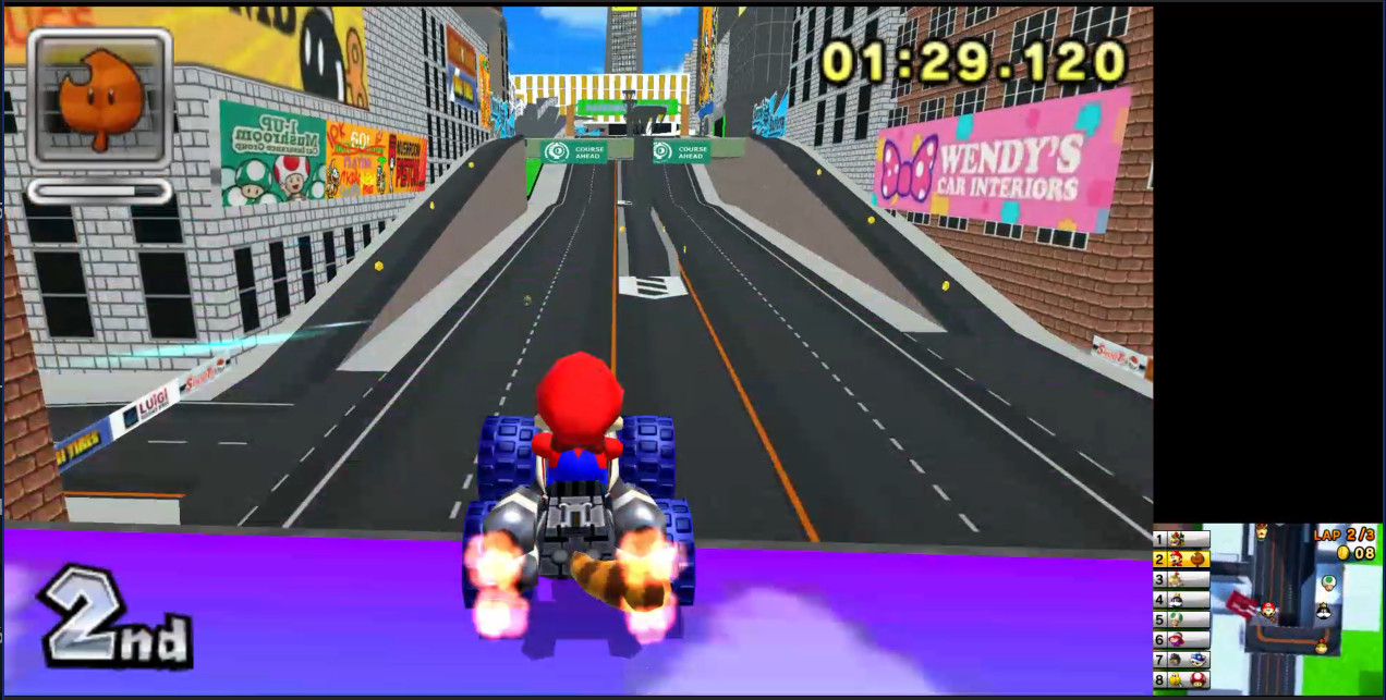 SW2 Crown City Work In Progress for Mario Kart 7 | MK7 Works In Progress