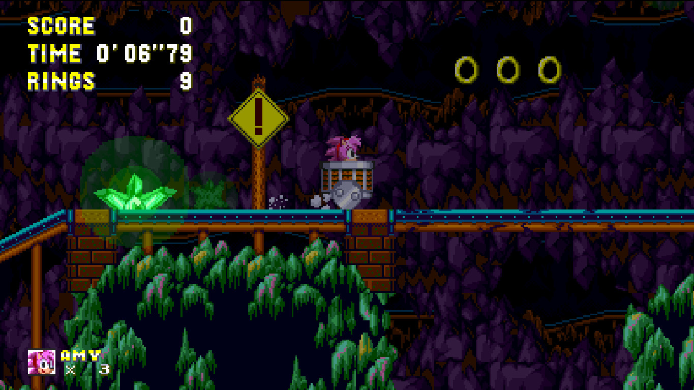 Mystic Cave Zone Remake (W.I.P) Work In Progress for Sonic 3 A.I.R ...