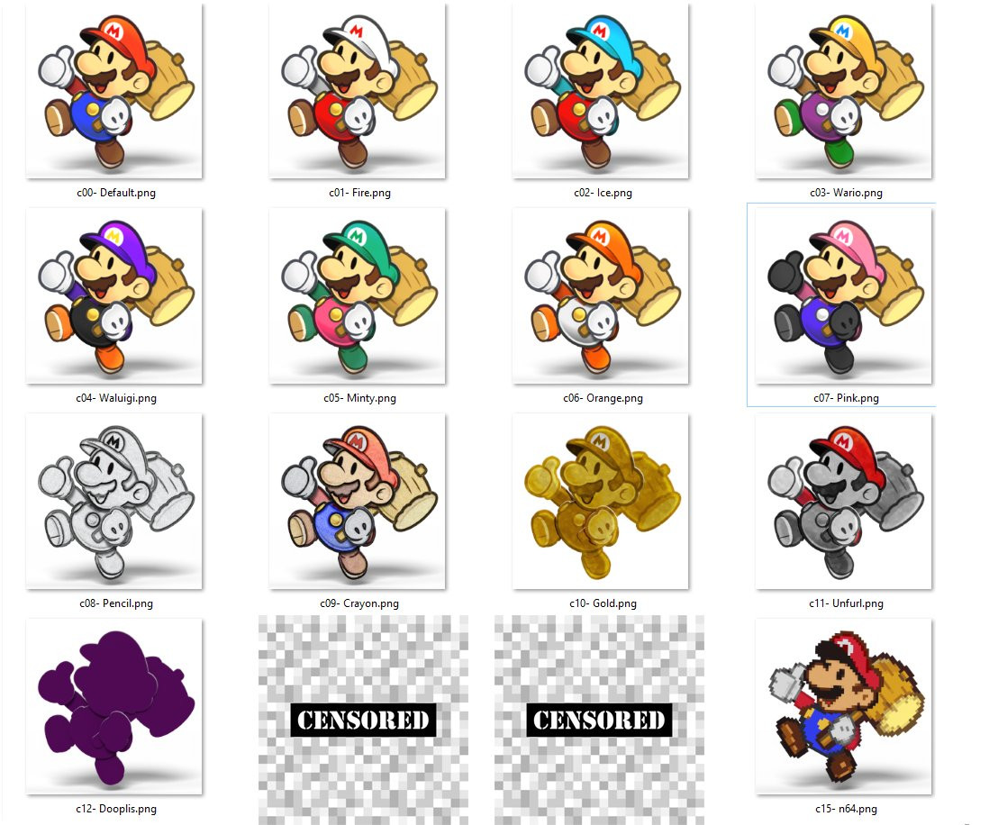 Paper Mario Moveset Work In Progress for Super Smash Bros. Ultimate ...