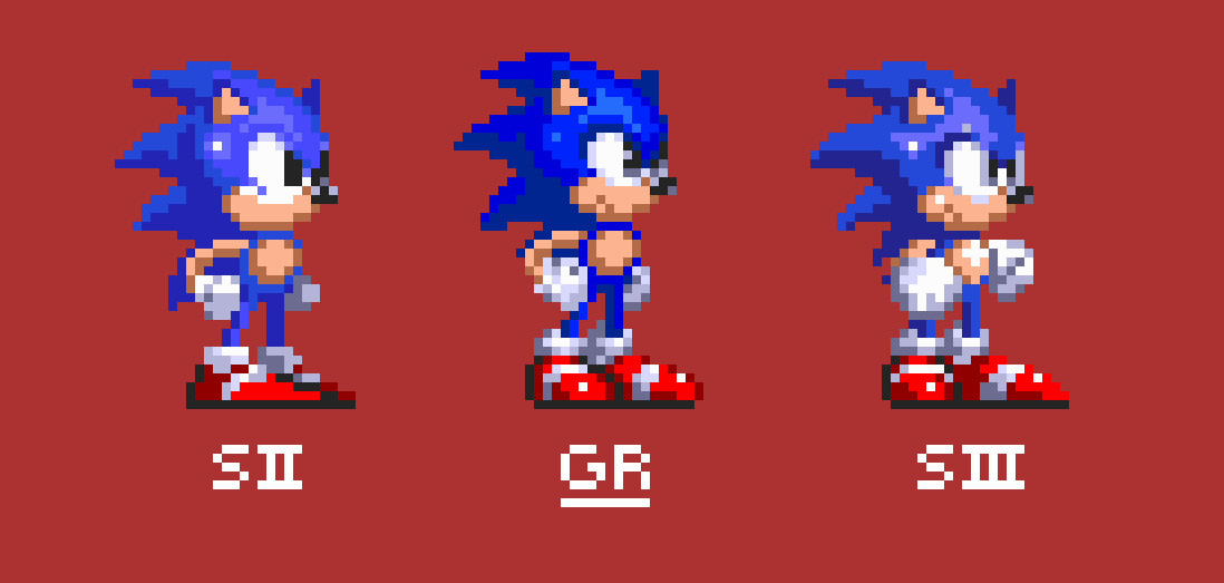 Genesis Sonic Reborn Work In Progress for Sonic 3 A.I.R. | S3AIR Works In Progress