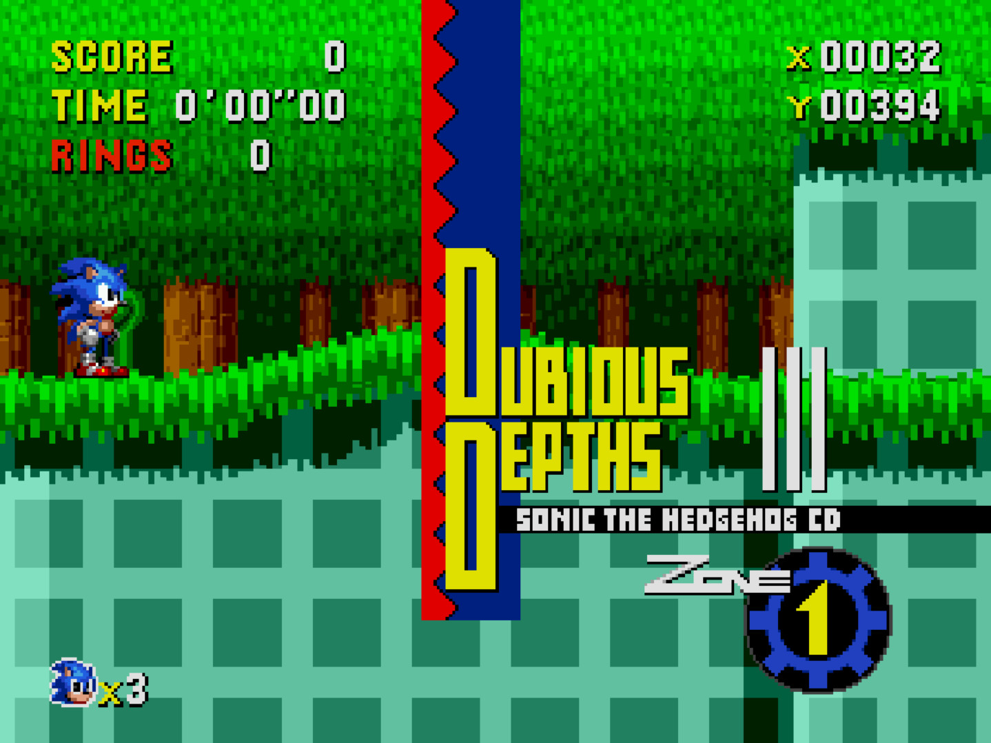 Sonic CD Lost Levels Restoration Work In Progress for Sonic CD (2011 ...