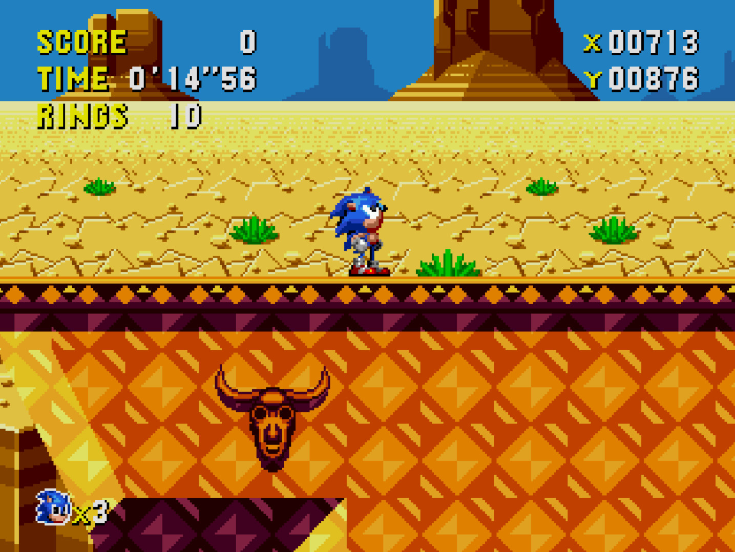 Sonic CD Lost Levels Restoration Work In Progress for Sonic CD (2011 ...