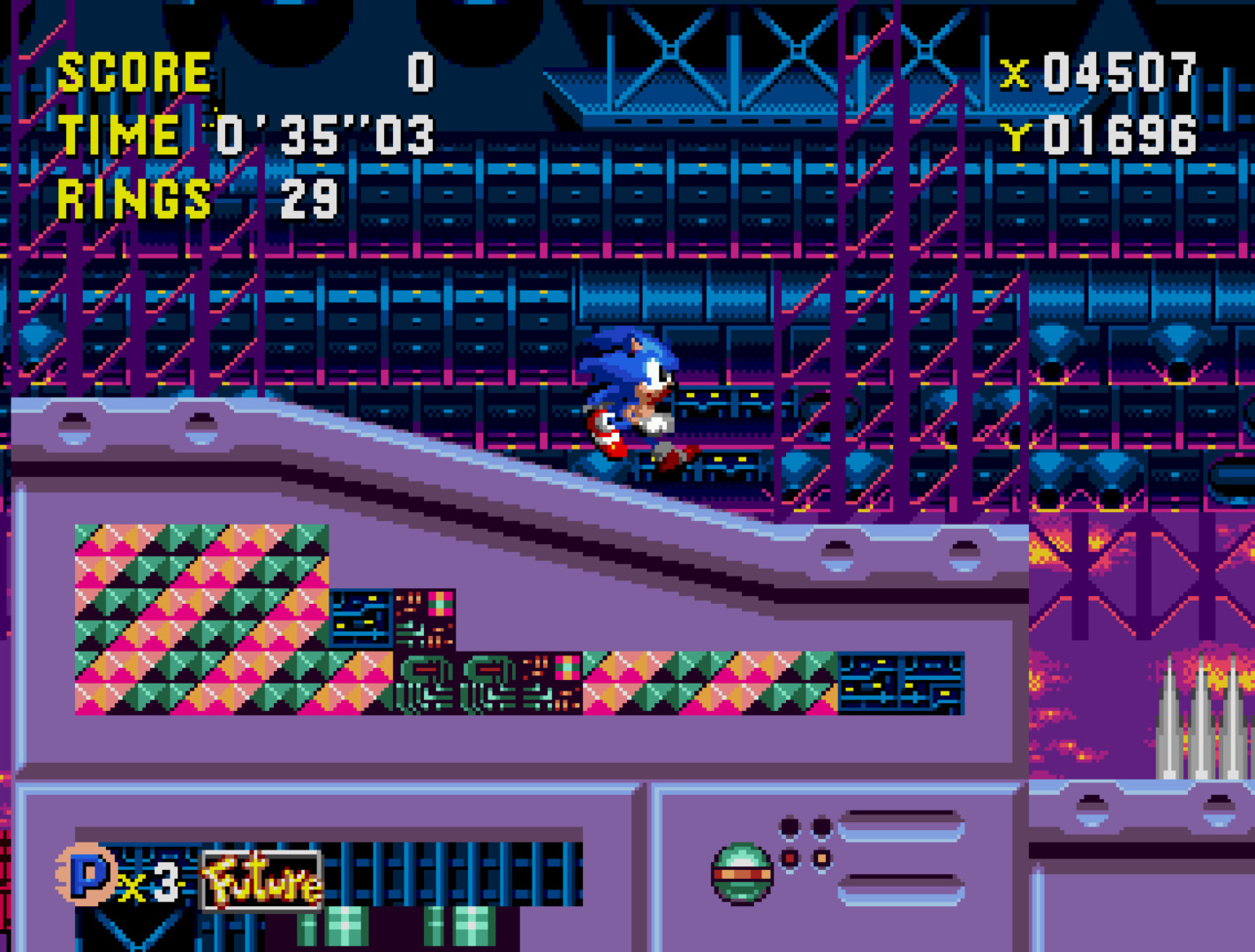 Sonic CD Lost Levels Restoration Work In Progress for Sonic CD (2011 ...