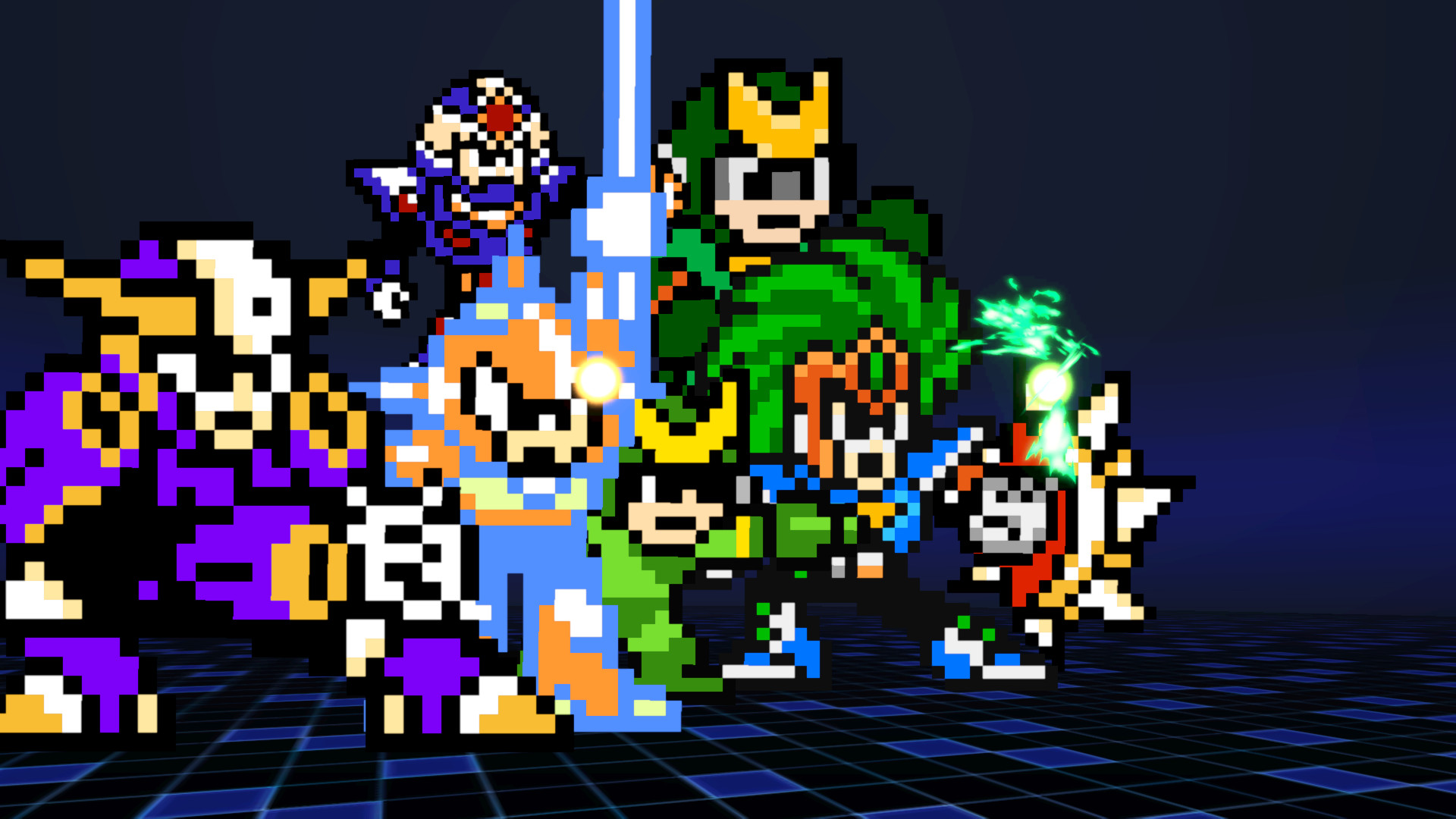 [WIP] 8-Bit Mega Man Work In Progress for Super Smash Bros. Ultimate ...