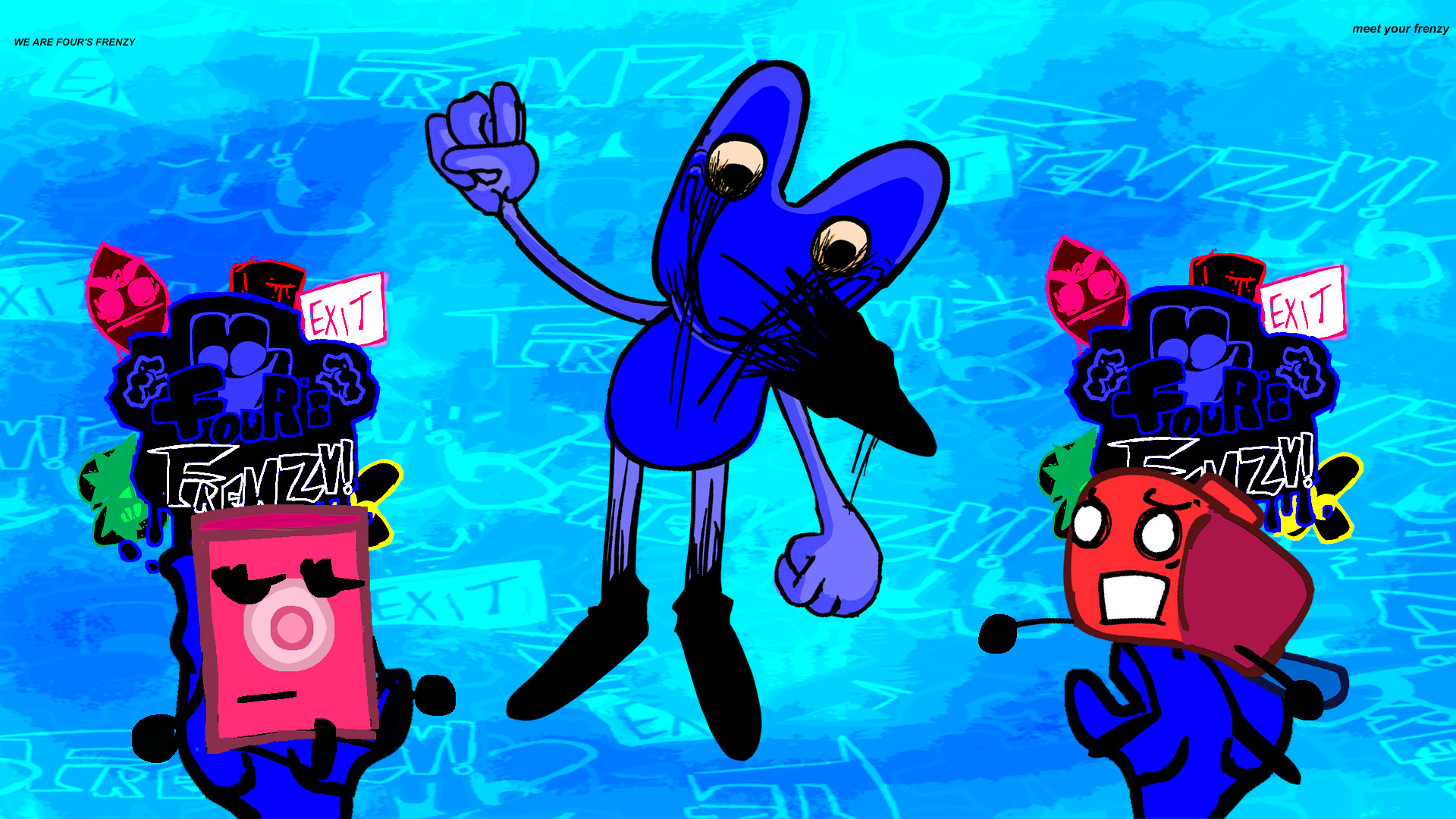 Friday Night Funkin': Four's Frenzy Work In Progress for Friday Night ...