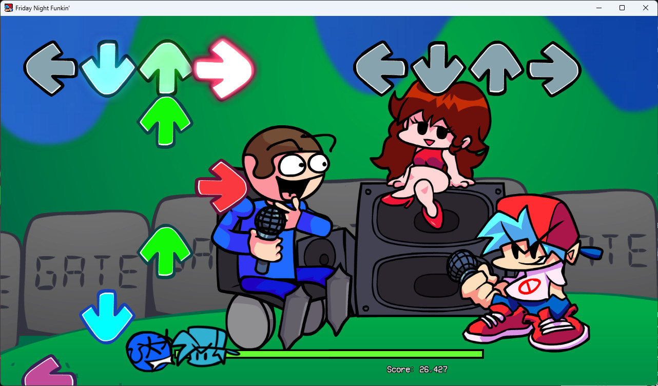 Vs. Dave and Bambi (V-Slice Port) Work In Progress for Friday Night Funkin' | FNF Works In Progress