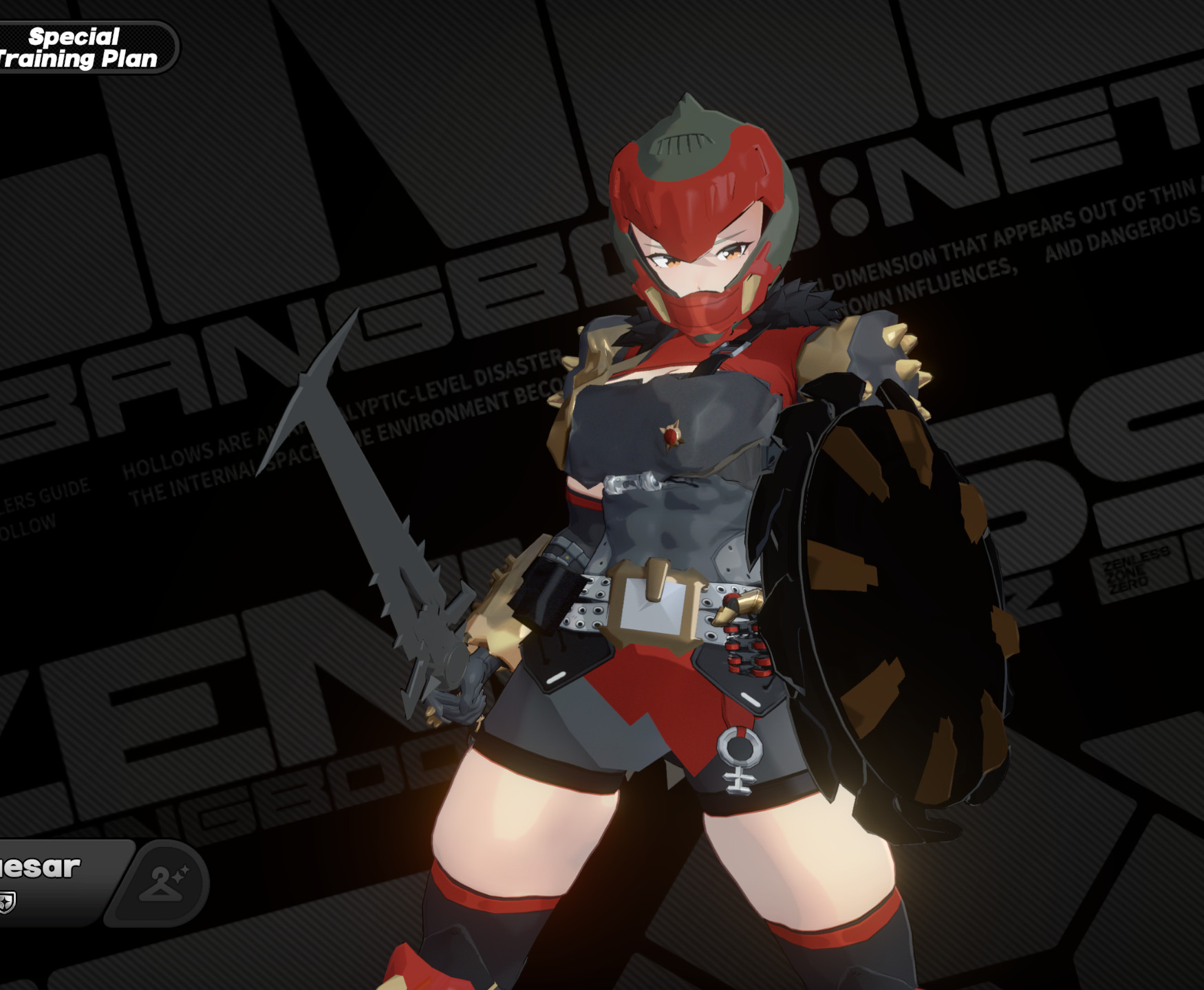 The Doom Caeser Work In Progress for Zenless Zone Zero | ZZZ Works In ...