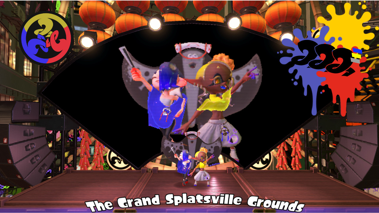 (ALL IDOLS) Splatsville over the GrandFest Grounds Work In Progress for ...
