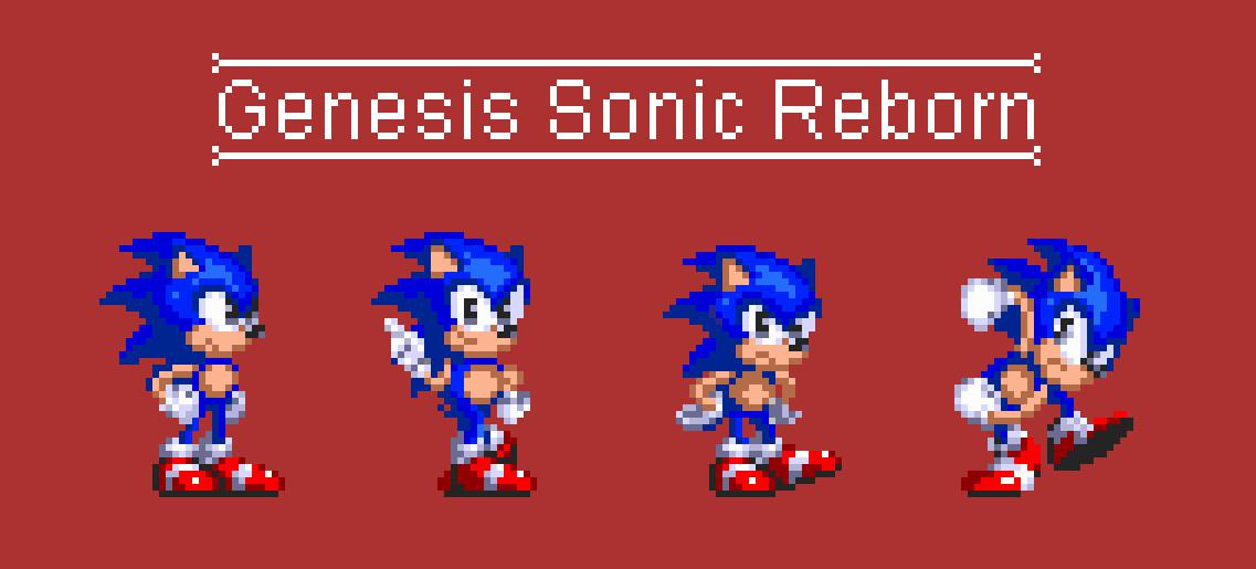 Genesis Sonic Reborn Work In Progress for Sonic 3 A.I.R. | S3AIR Works In Progress