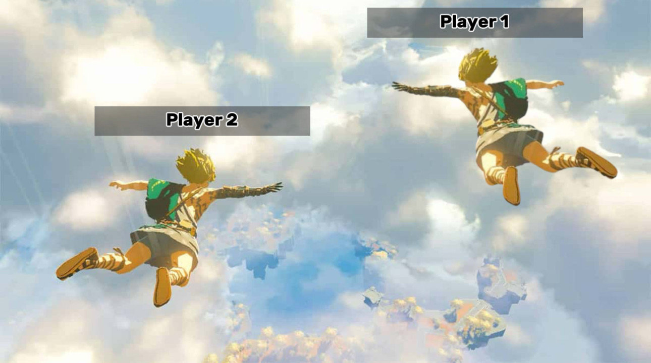 Zelda Totk Multiplayer Work In Progress for The Legend of Zelda: Tears ...