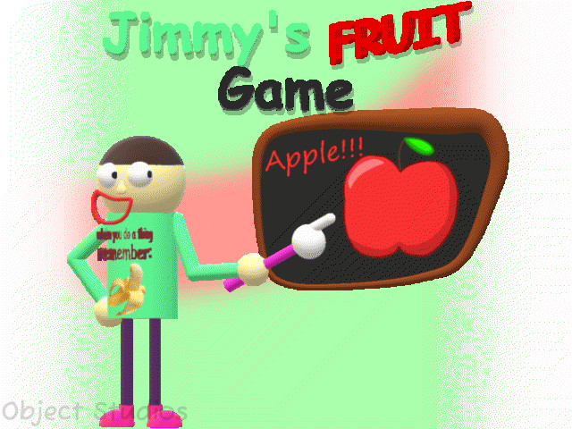 Jimmy's Fruit Game [DEMO] Work In Progress for Baldi's Basics | Baldi ...