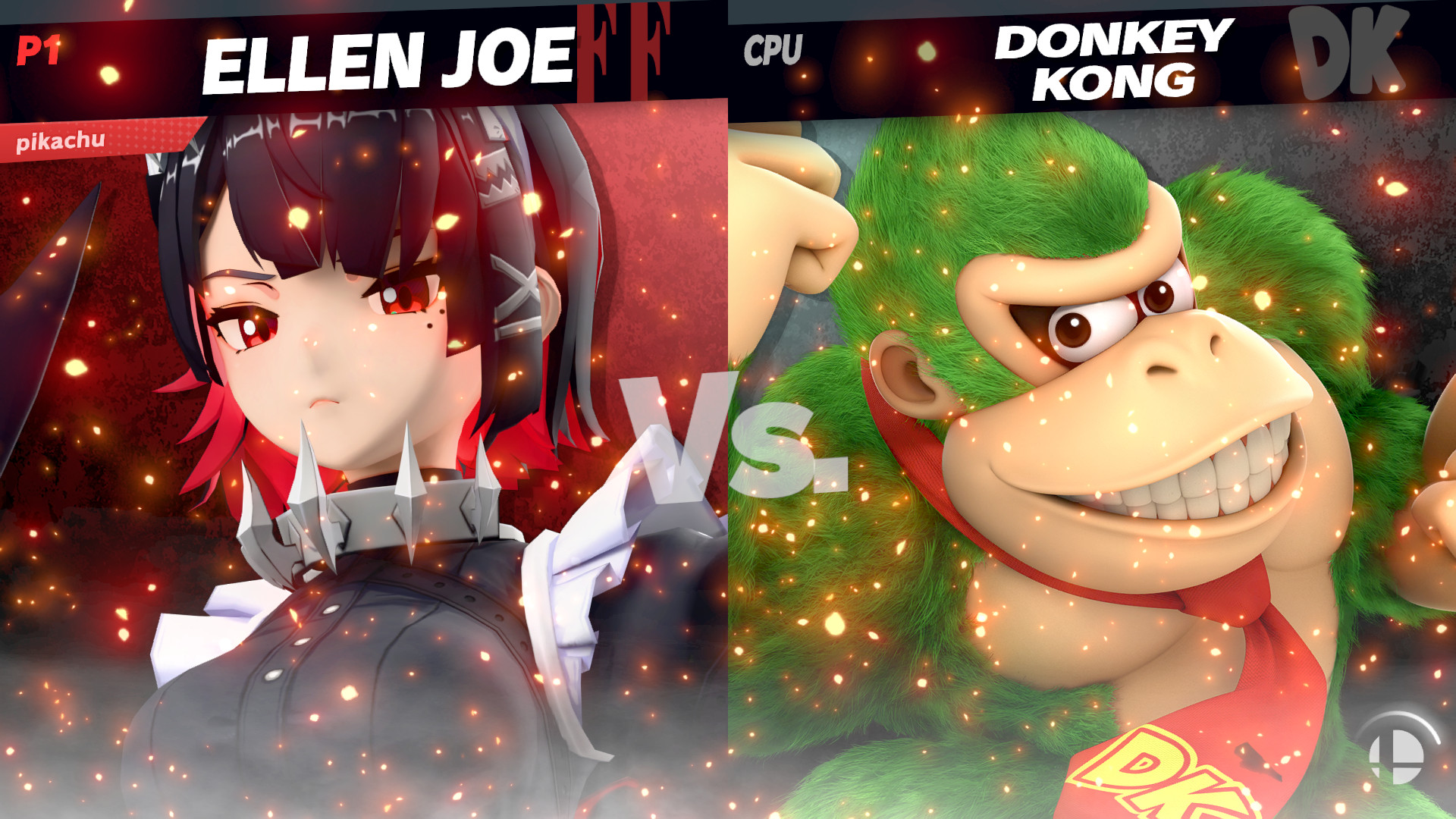 Ellen Joe (Over Cloud) Work In Progress for Super Smash Bros. Ultimate | SSBU Works In Progress