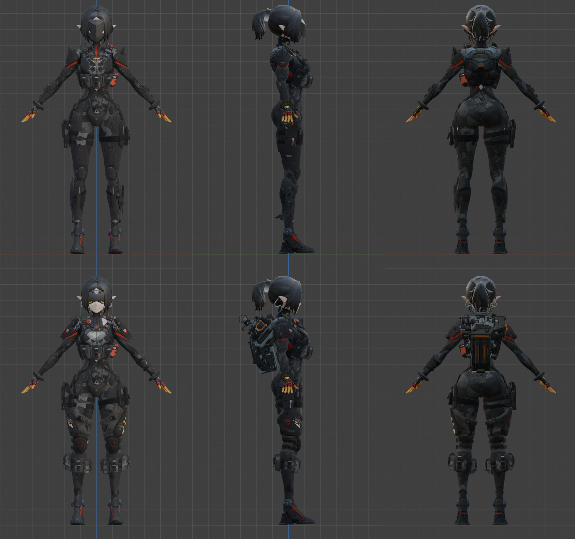 Soldier 11 – Phantom Work In Progress for Zenless Zone Zero | ZZZ Works ...