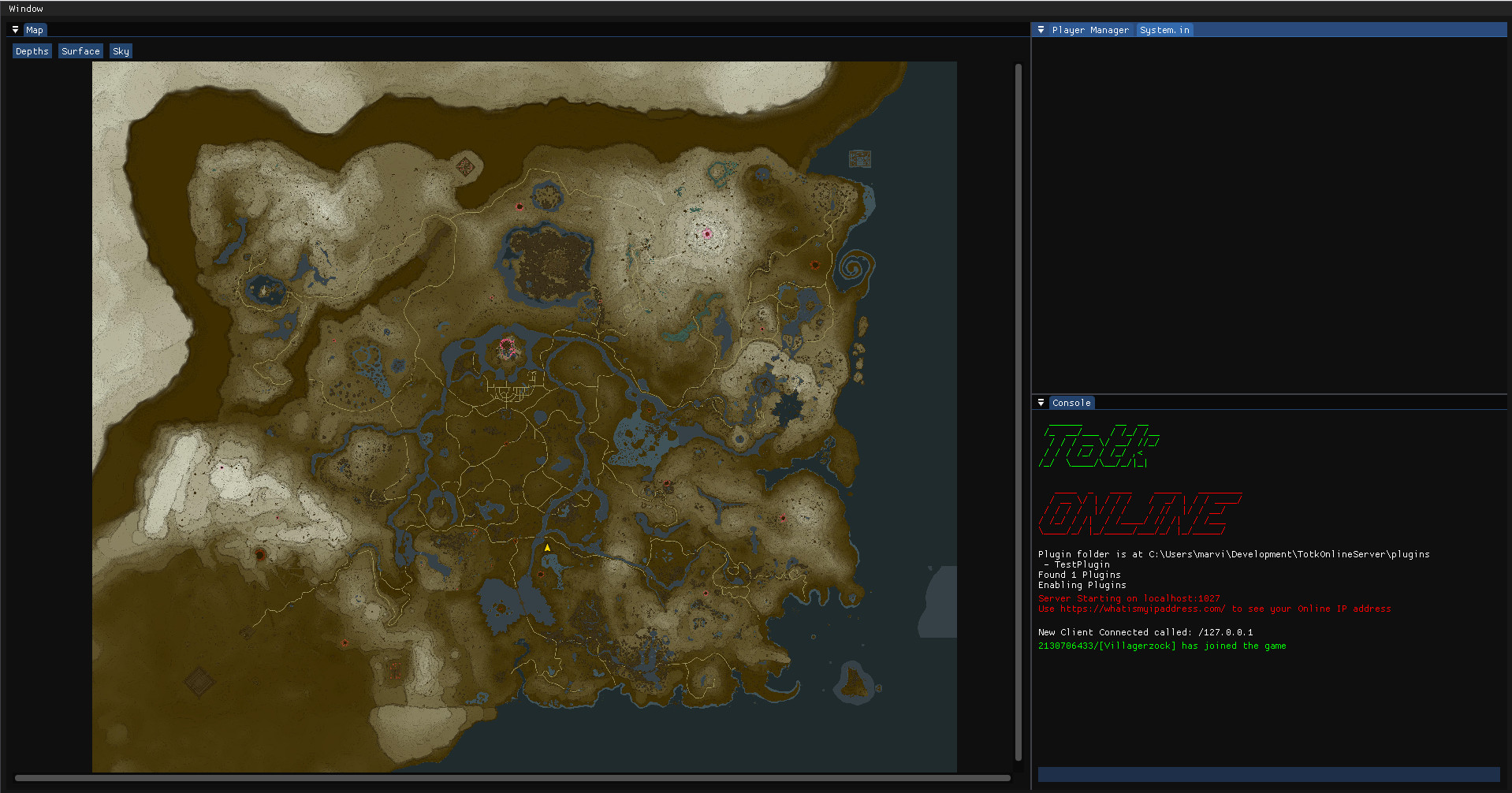 Zelda Totk Multiplayer Work In Progress for The Legend of Zelda: Tears ...