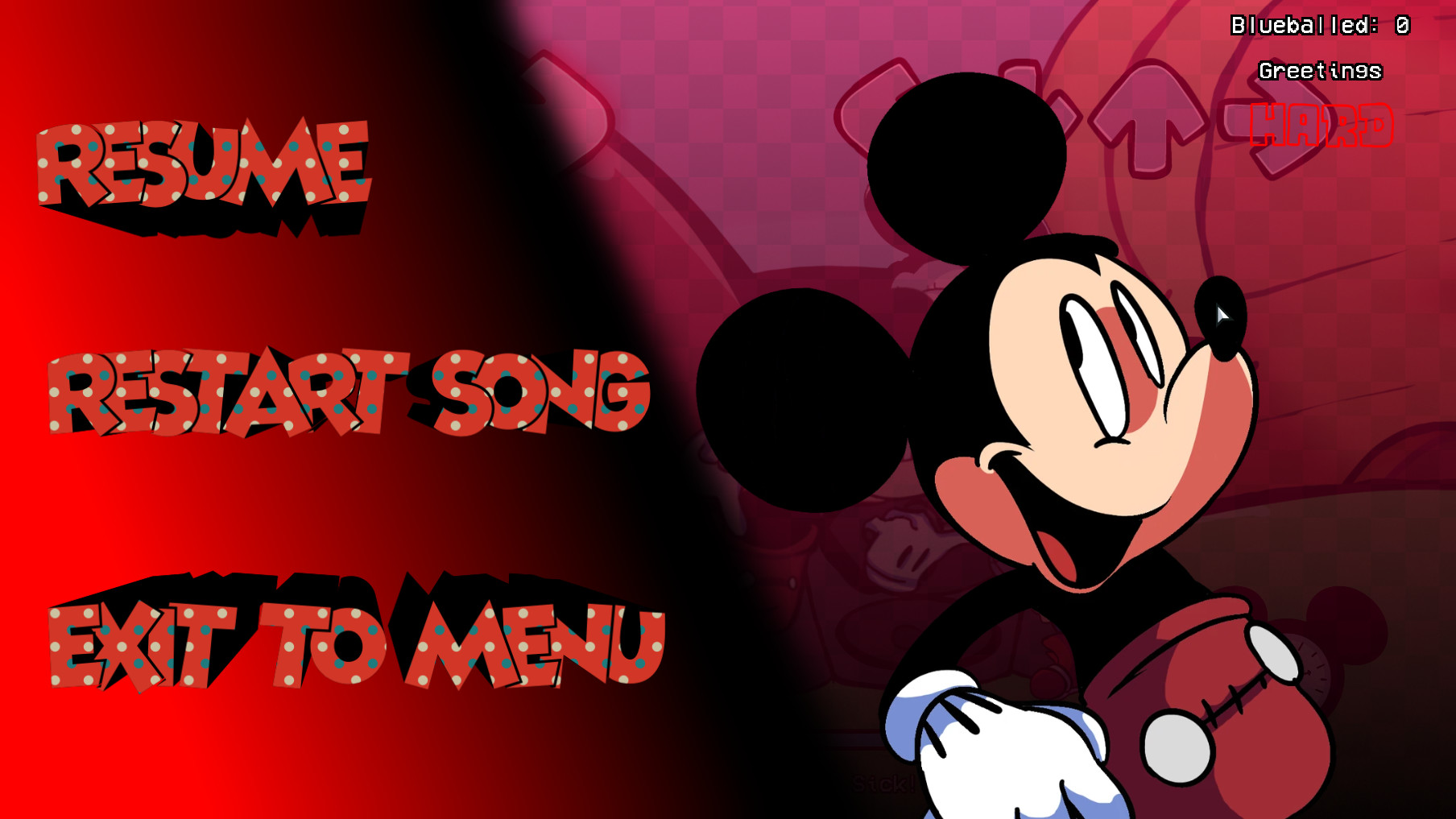 Funky Mouse : Disneyland Massacre Work In Progress for Friday Night ...