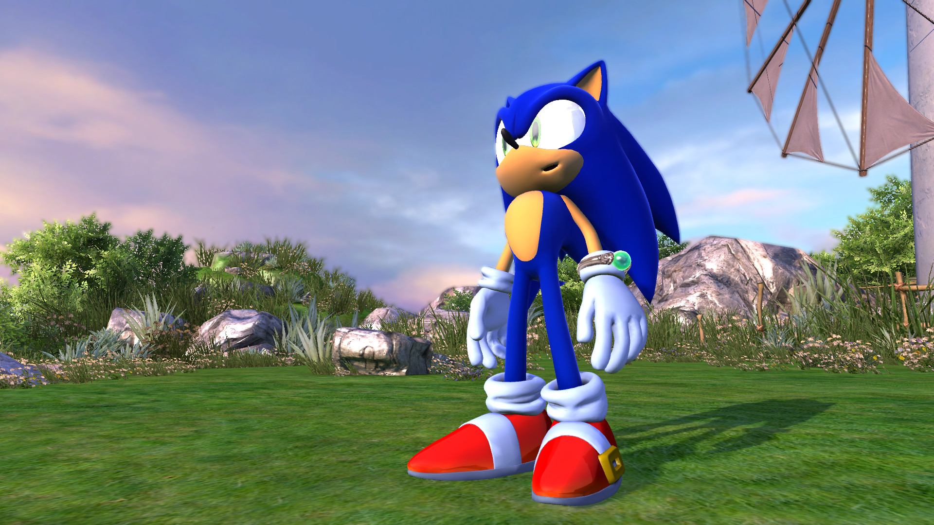 Uekawa inspired Sonic Work In Progress for Unleashed Recompiled | UR ...