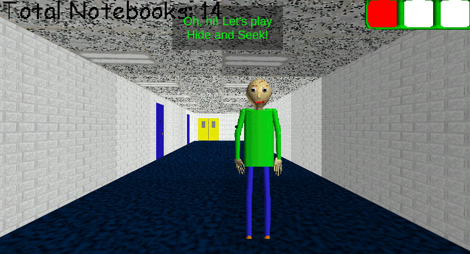 Your Personalized Baldi's Basics Copy Work In Progress for Baldi's ...