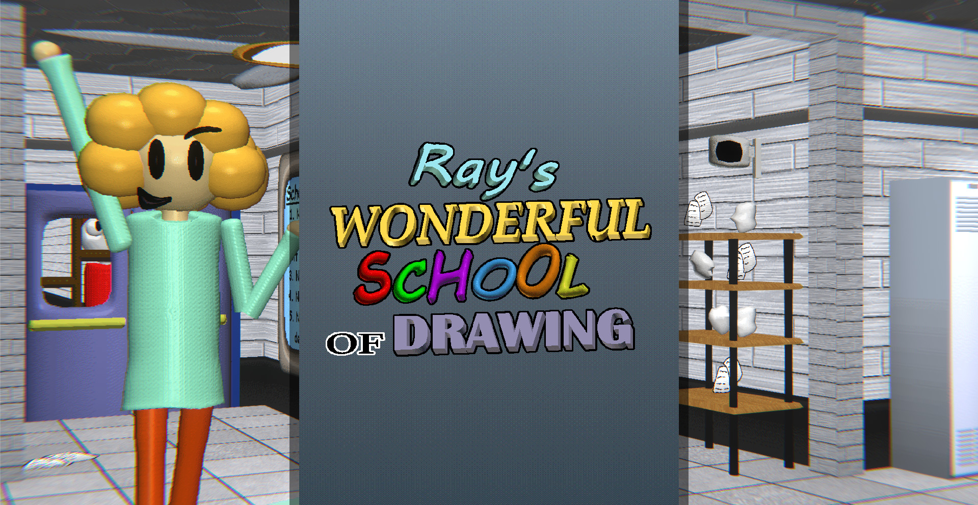 Ray's Wonderful School of Drawing [DEMO] Work In Progress for Baldi's ...