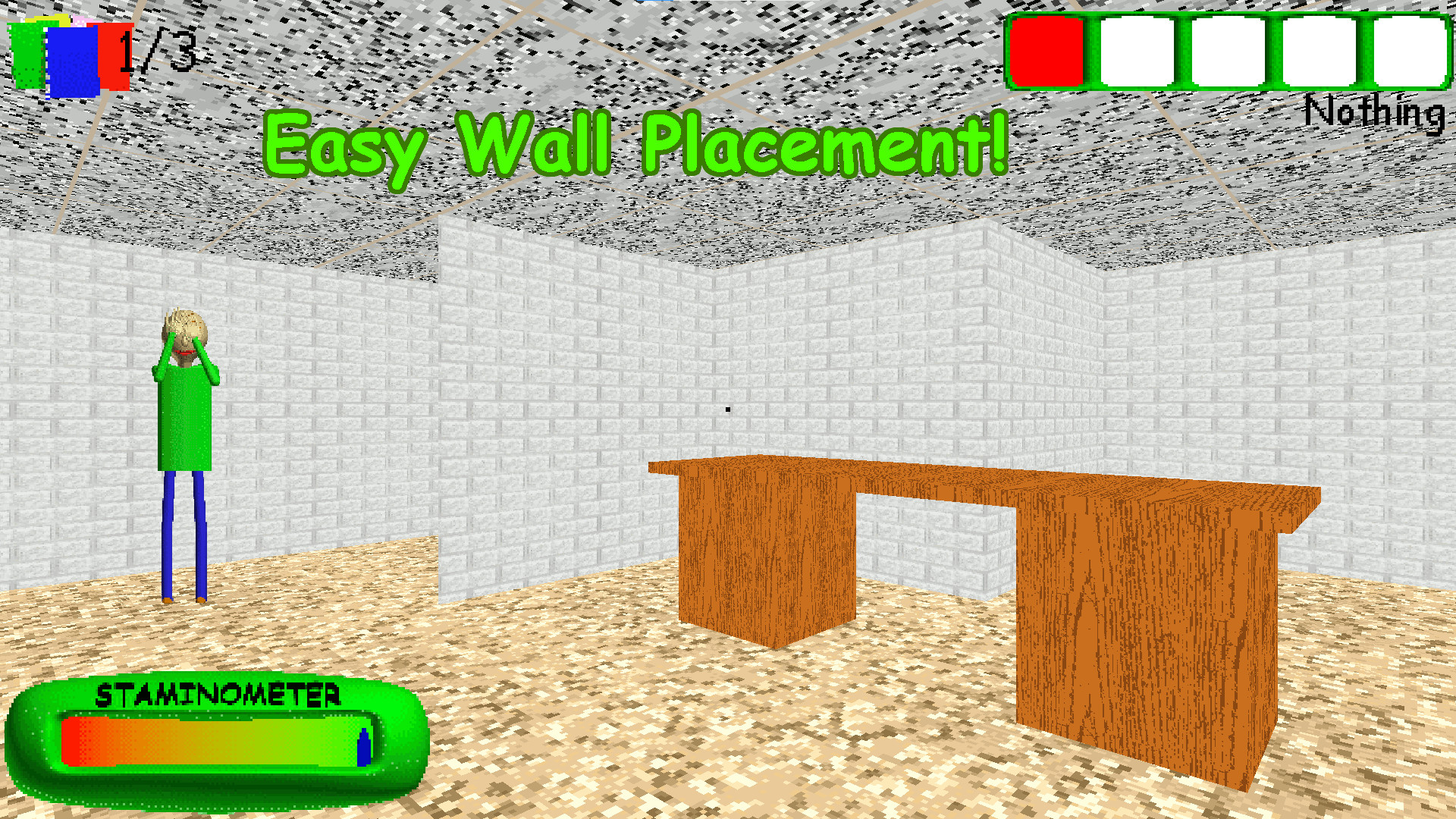 Baldi's Godot Level Editor Work In Progress for Baldi's Basics | Baldi Works In Progress