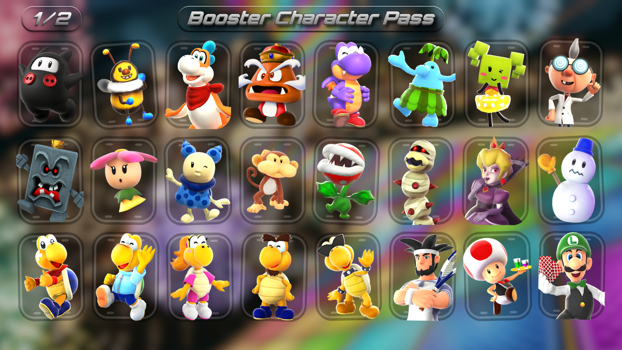 Booster Character Pass Work In Progress for Mario Kart 8 Deluxe | MK8D ...