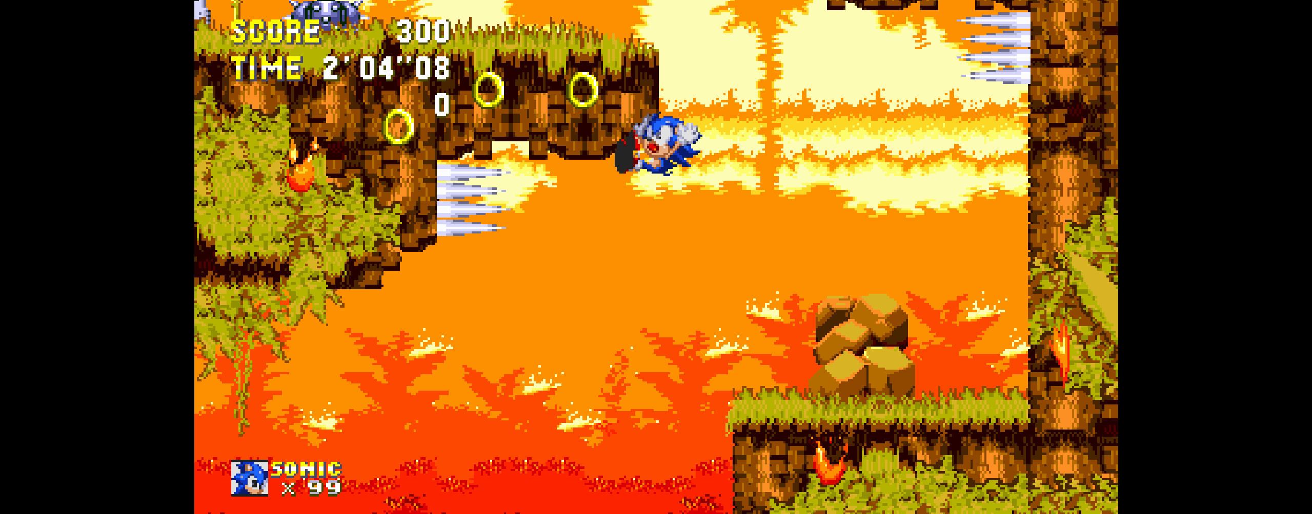 Ultimate modgen classic Sonic Work In Progress for Sonic 3 A.I.R ...