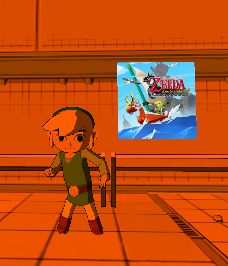 The WindWaker Character Work In Progress for Bomb Rush Cyberfunk | BRC ...
