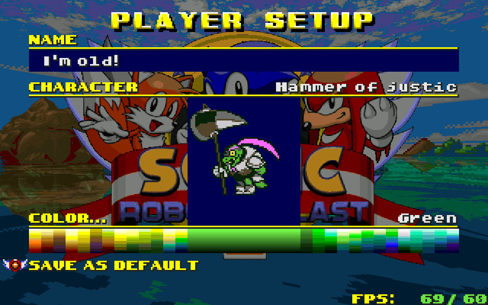 Hammer of Justice (Gerson Boom) Work In Progress for Sonic Robo Blast 2 ...
