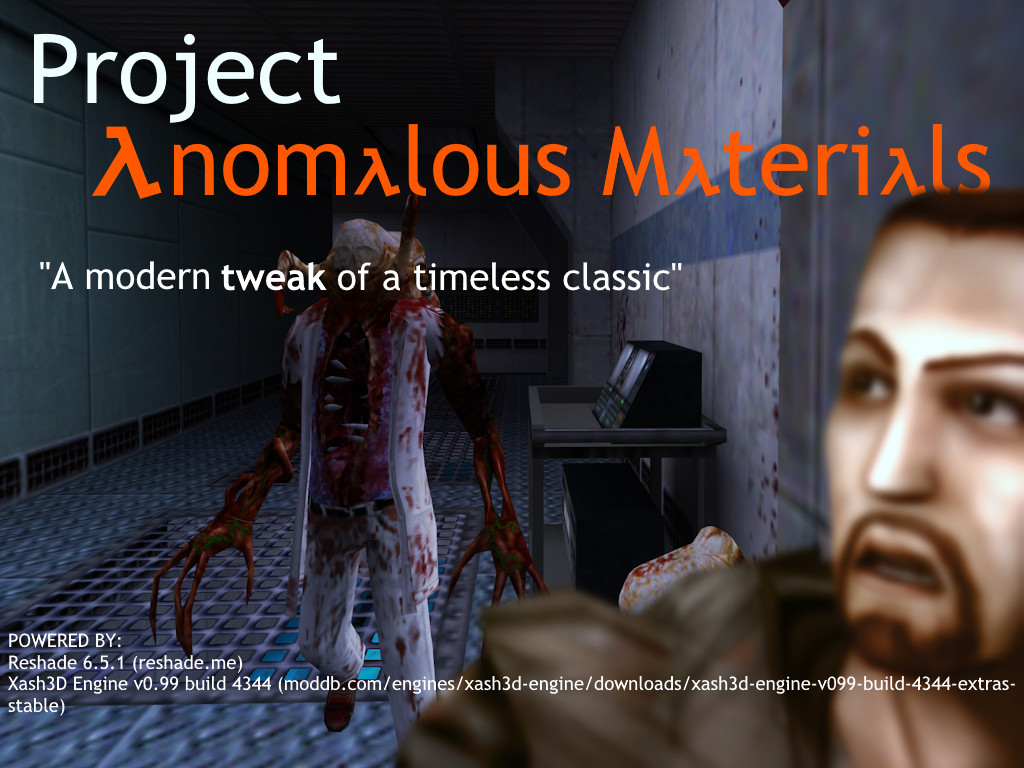 Project Anomalous Materials Work In Progress for Half-Life | HL Works In Progress