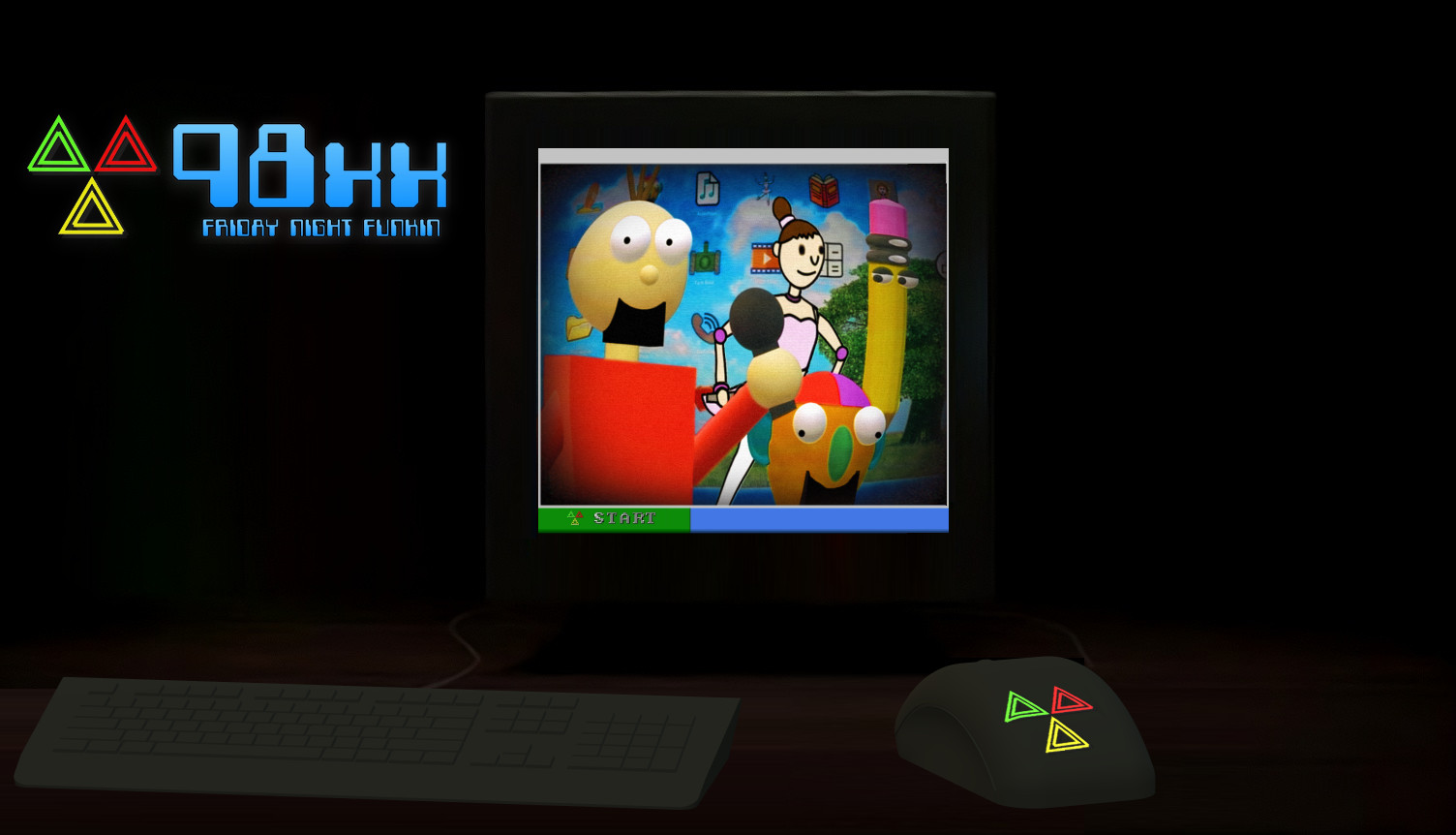 FNF: 98xx (VOL.1) Work In Progress for Friday Night Funkin' | FNF Works ...