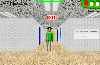 baldi has hair Work In Progress for Baldi's Basics | Baldi Works In ...