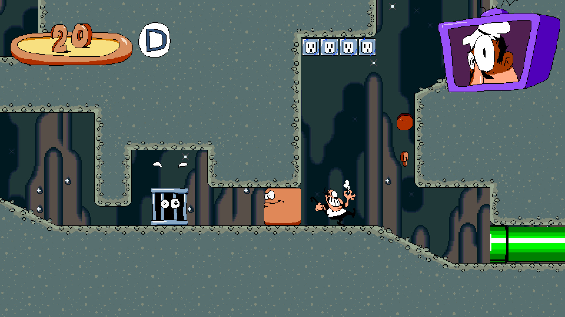 Super Peppino World Work In Progress for Pizza Tower | PT Works In Progress