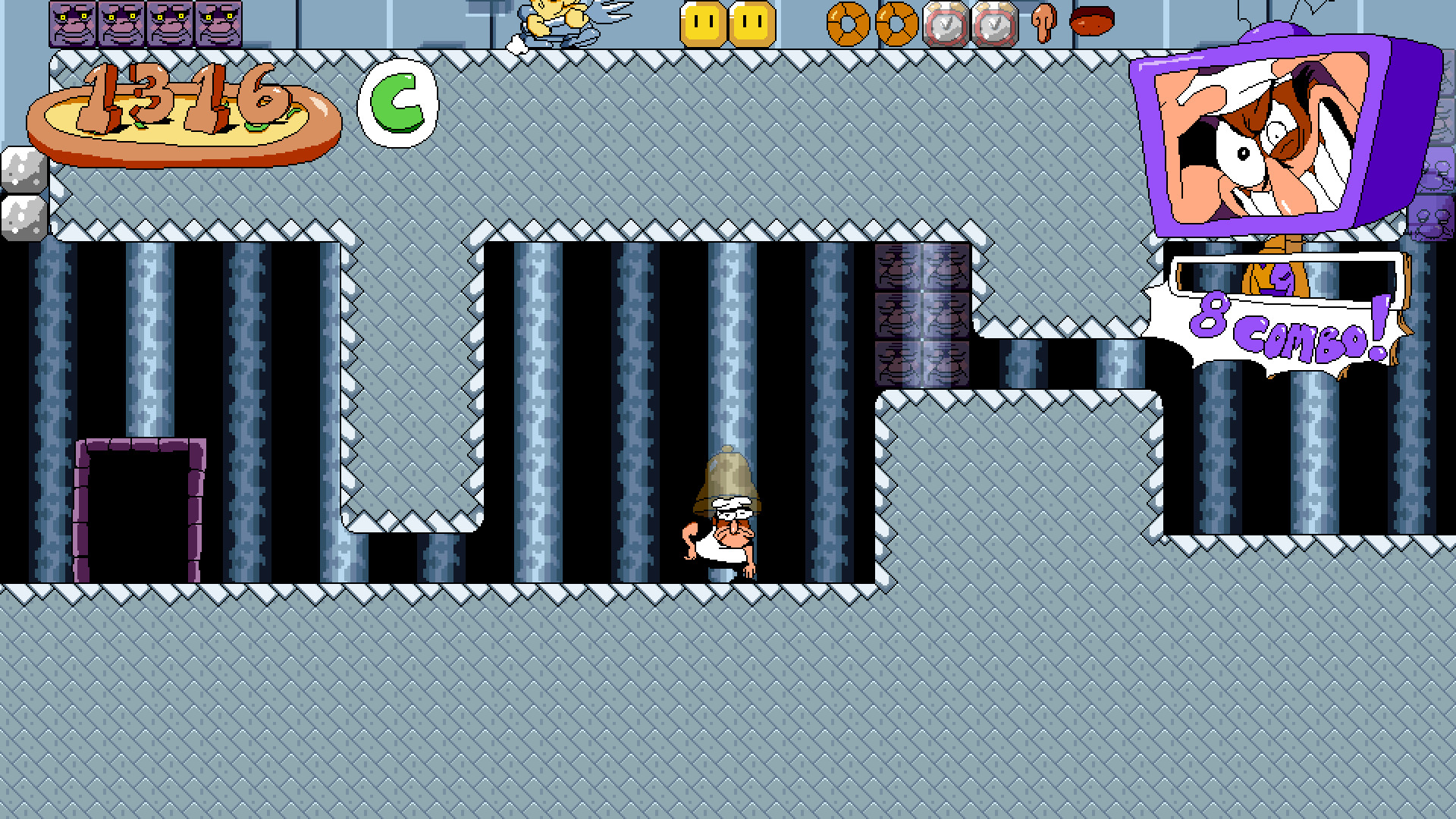Super Peppino World Work In Progress for Pizza Tower | PT Works In Progress