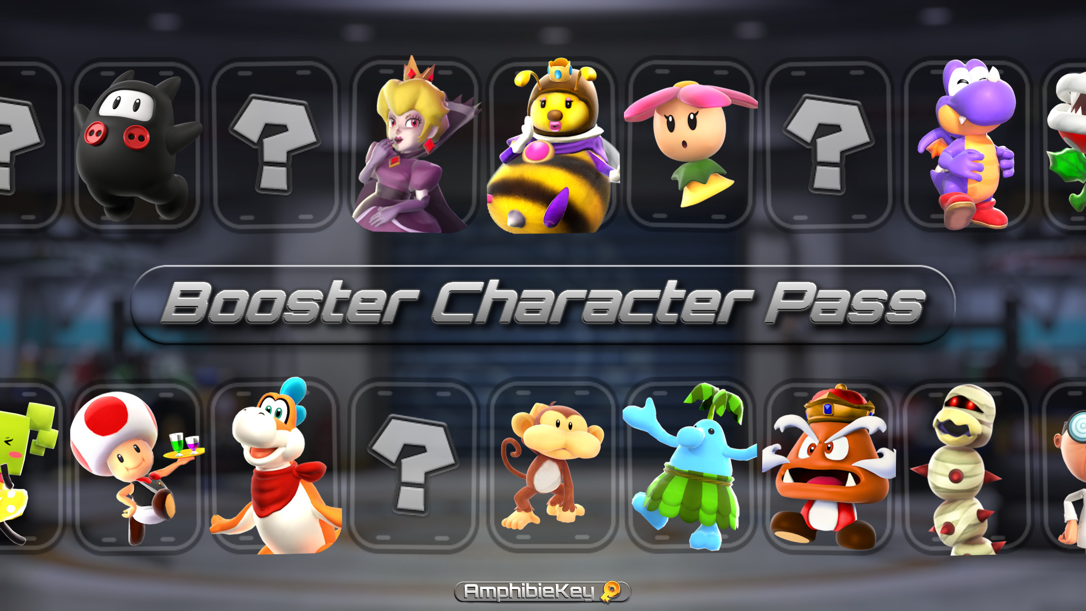 Booster Character Pass Work In Progress for Mario Kart 8 Deluxe | MK8D ...