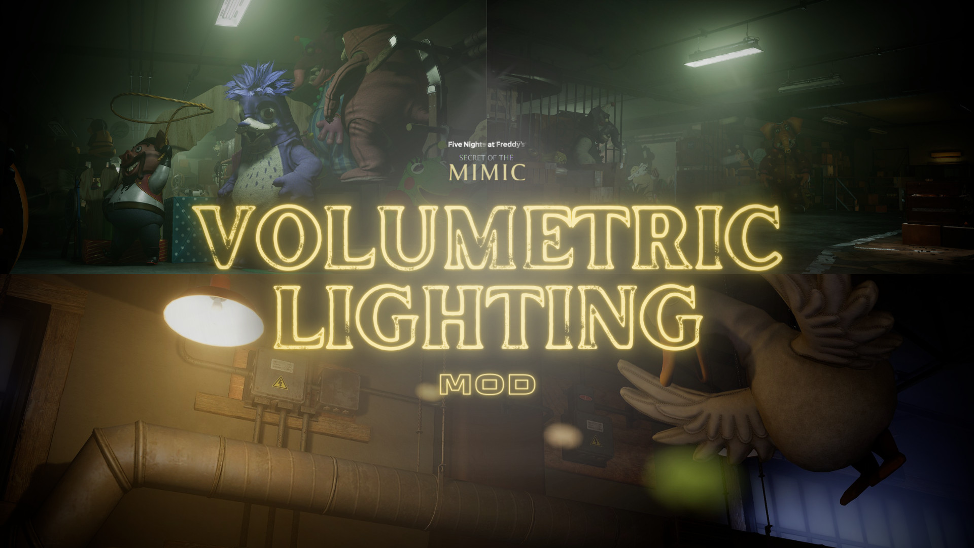 Volumetric Lighting Work In Progress for Five Nights at Freddy's Secret ...