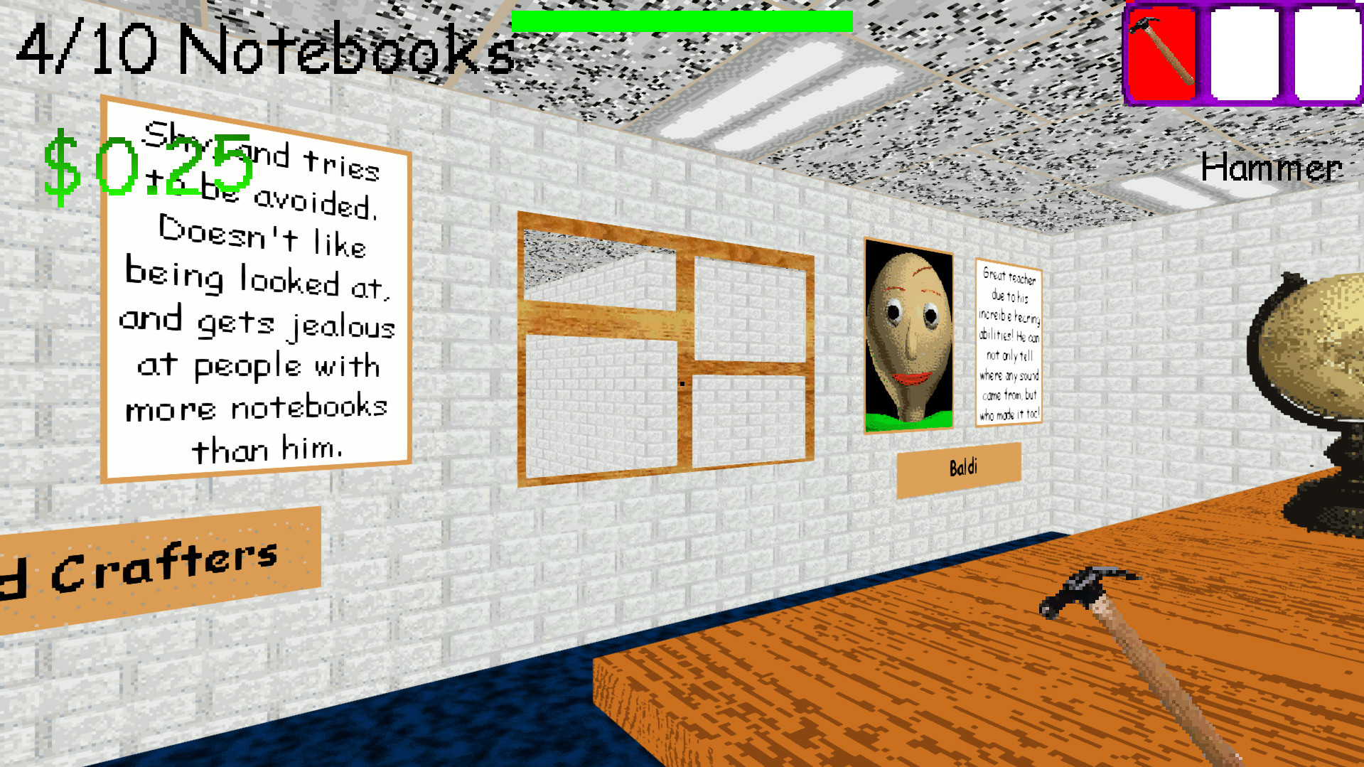 Broskaldi's PDFHouse Reimagined / Remake Work In Progress for Baldi's Basics | Baldi Works In ...