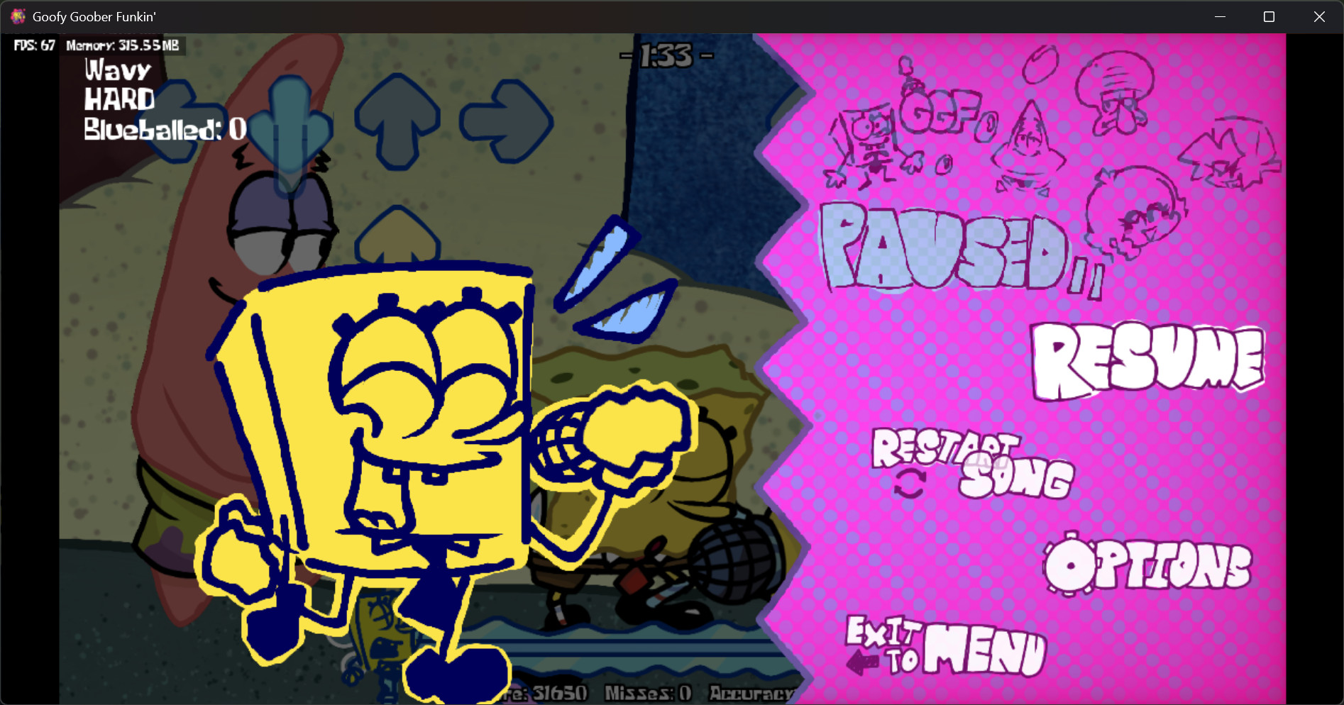 Goofy Goober Funkin' V1 Work In Progress for Friday Night Funkin' | FNF ...