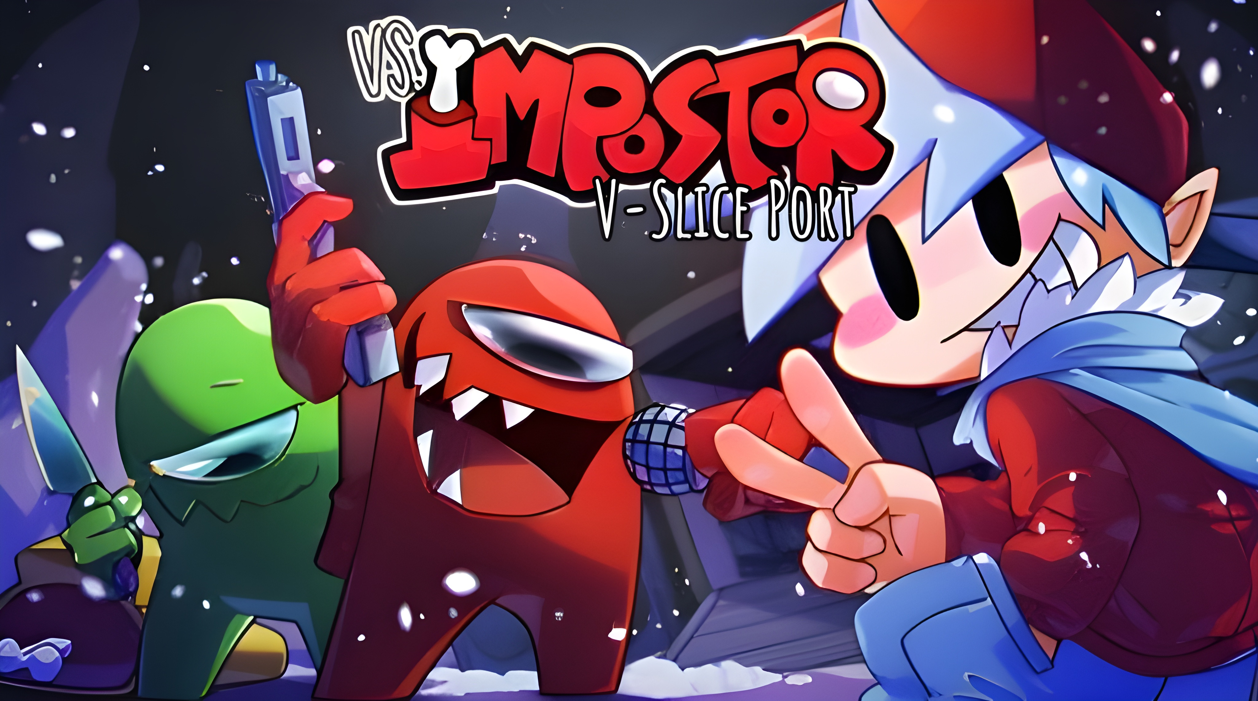 (OLD VERSIONS) VS IMPOSTOR 2025 V-SLICE PORT Work In Progress for Friday Night Funkin' | FNF ...