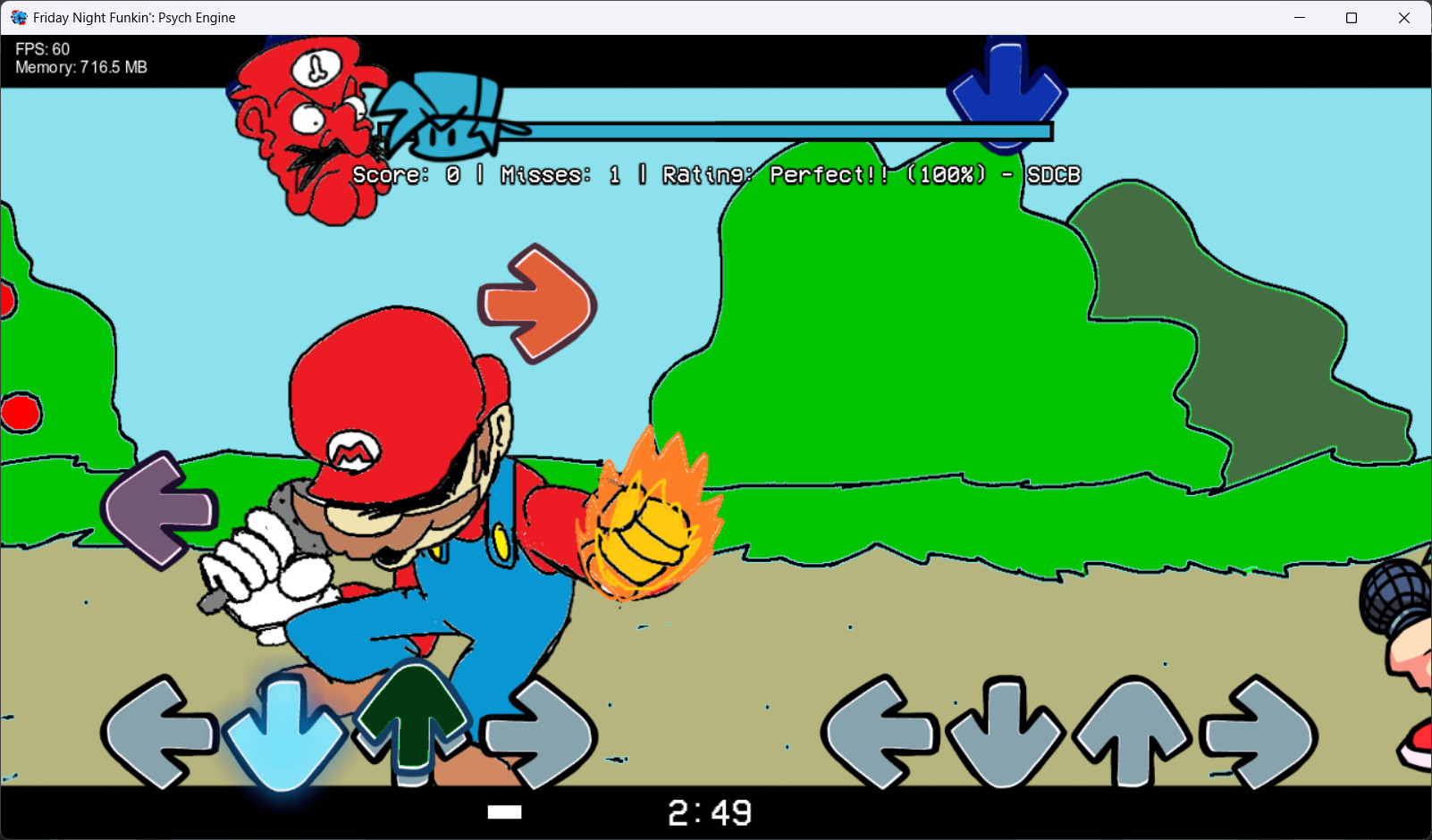 [SENSITIVE CONTENT] Mario FNF Port V2 (Beta Build) Work In Progress for ...